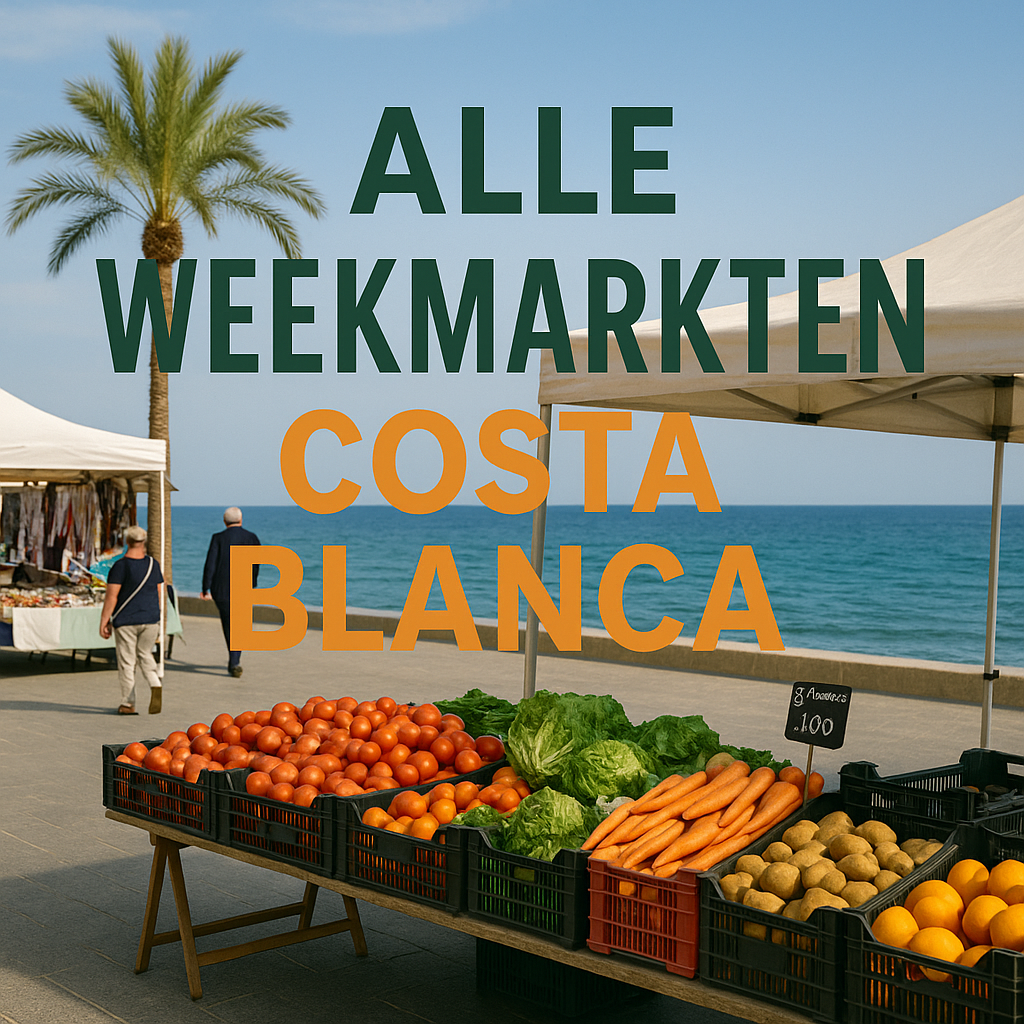 Weekmarkten Costa Blanca 2025 - Casa aan de Costa Blanca